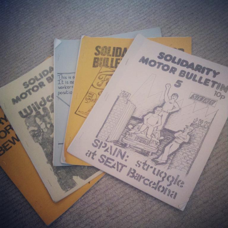 Solidarity motor bulletins | libcom.org